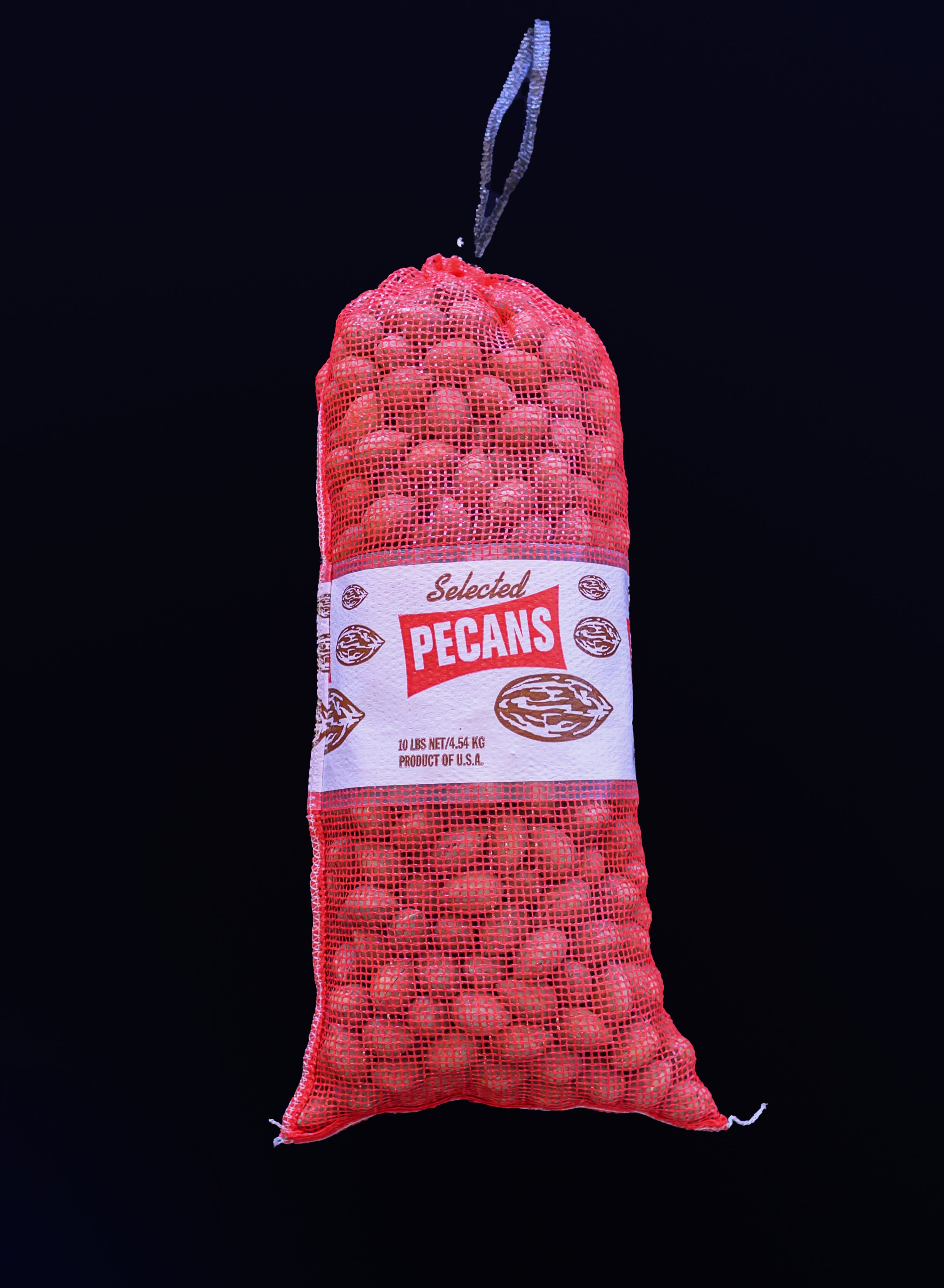 MSRM-10#LSP **Red mesh pecan bag-10 lbs** 100 per bundle price (pecans ...